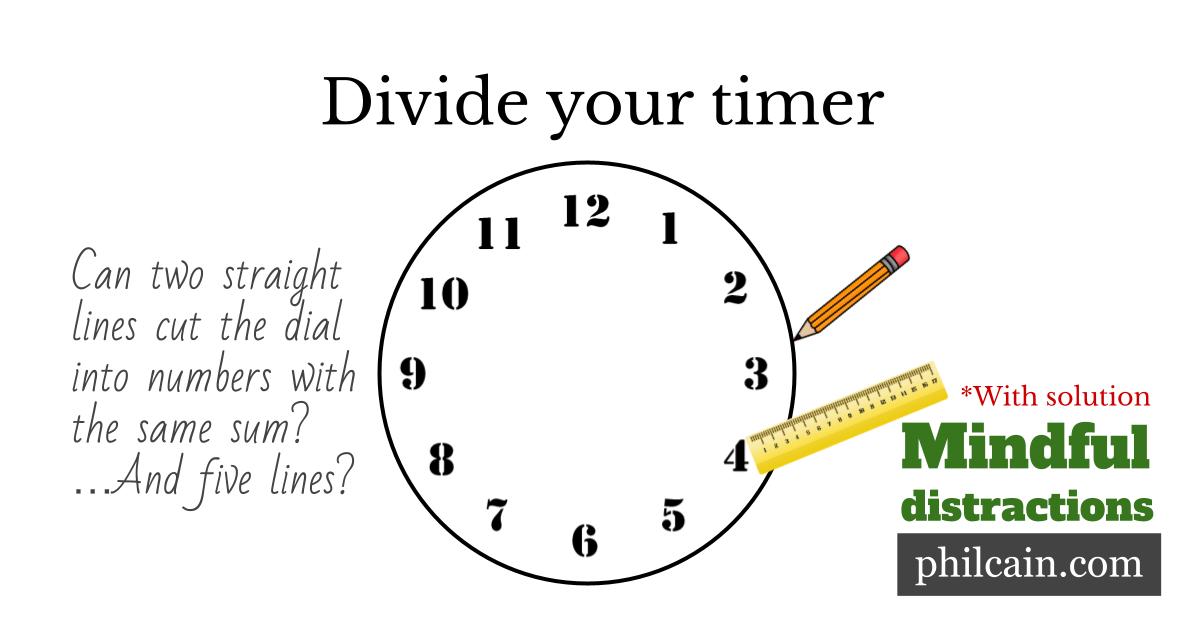 Divide your timer
